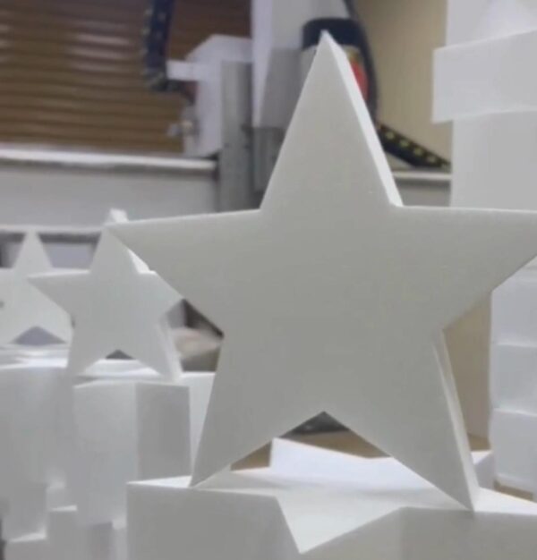 Polystyrene Star | EPS Styrofoam Star for Events & Crafts | NPPF